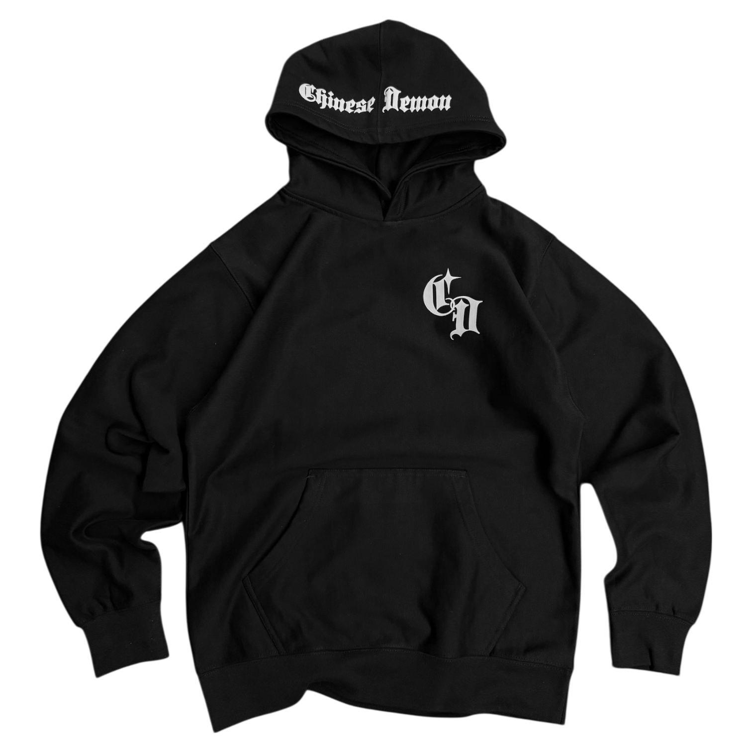 SMD HOODIE - BLACK – CHINESEDEMON